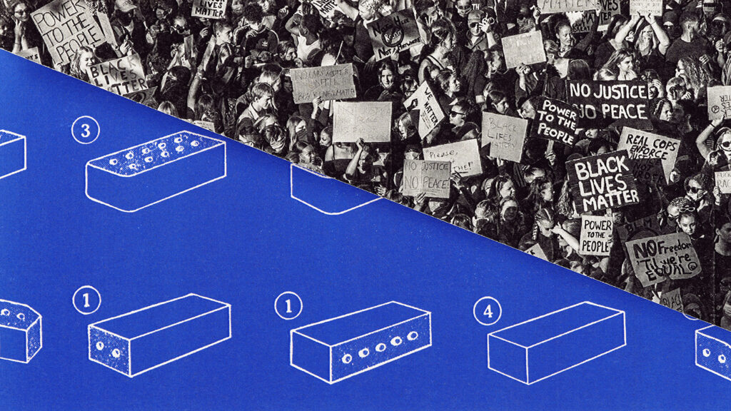 The Consilience Project | Were Pallets of Bricks Planted at Black Lives ...